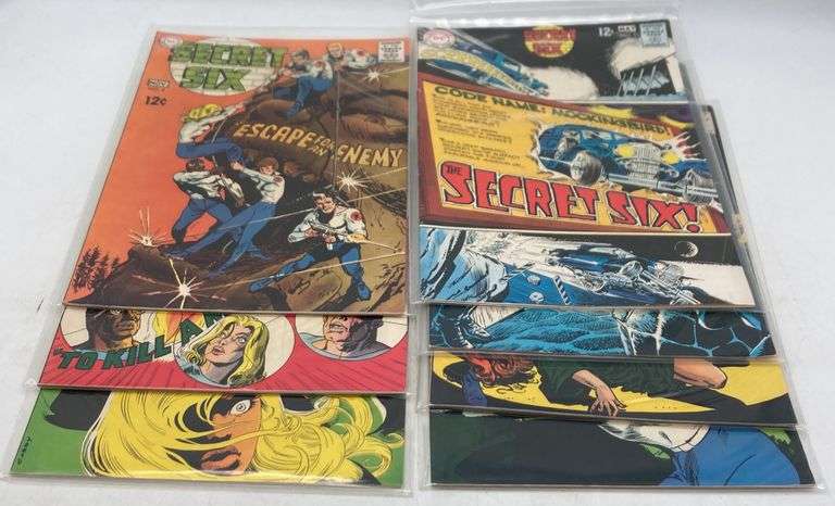 (DE) DC Secret Six Comics issues #1-7 - Kraft Auction Service, LLC