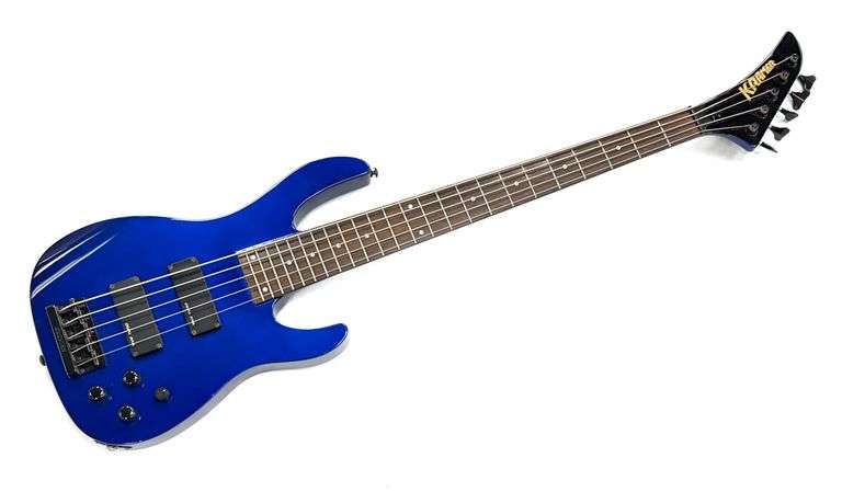 Kramer Electric Bass 5 String Guitar - Kraft Auction Service, LLC