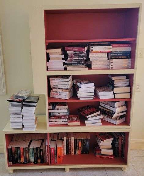Refurbished Book Case And Contents - Books Written Polish - Kraft ...