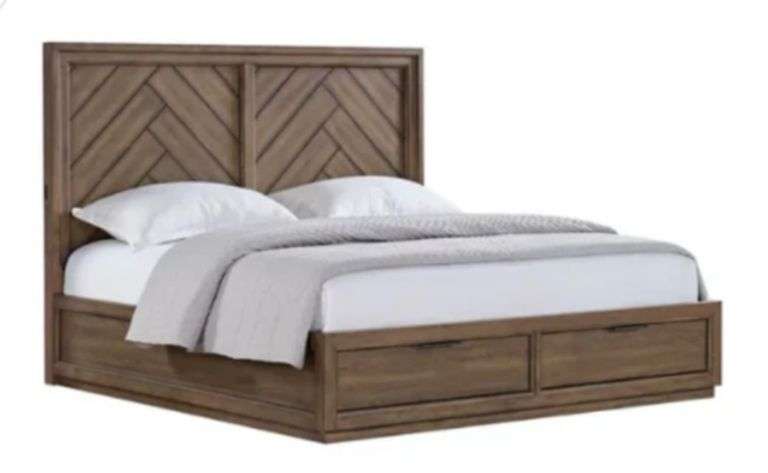 Northridge Home Soho Queen Storage Bed - Kraft Auction Service, LLC