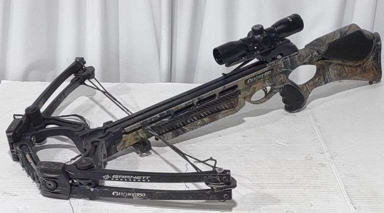 (T) Barnett Ghost 350 Crossbow - Kraft Auction Service, LLC