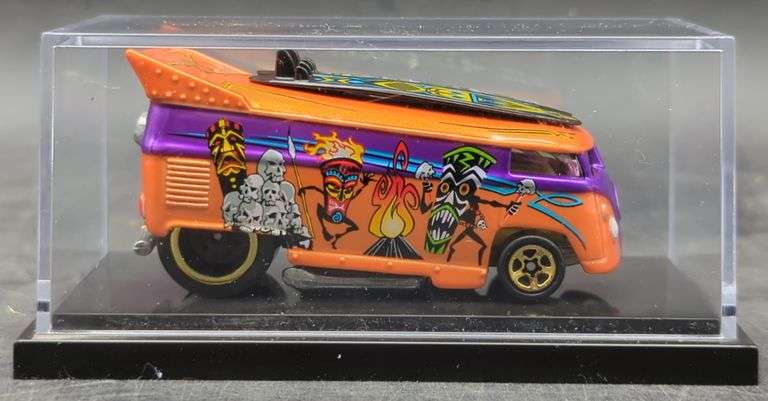 (H) Hot Wheels Liberty Promotions Rebel Run Surfin Series VW Bus Freaky ...