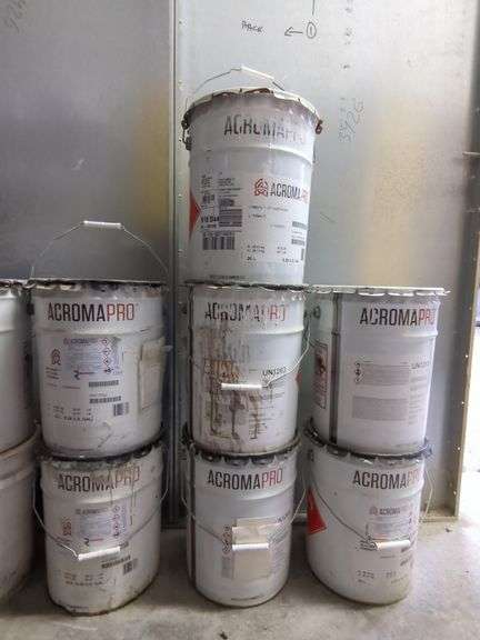 AcromaPro Bucket. Bucket Content Varys From Partially Full To Half Full ...