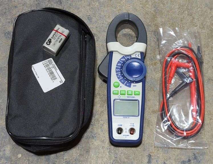 Dig-Sense WD-20250-58 AC/DC Clamp Meter w/ Bag. Bidding 1xtq - Kraft ...