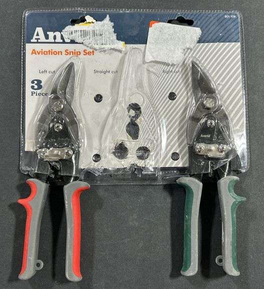 (EZ) Anvil Aviation Snip Set - Kraft Auction Service, LLC