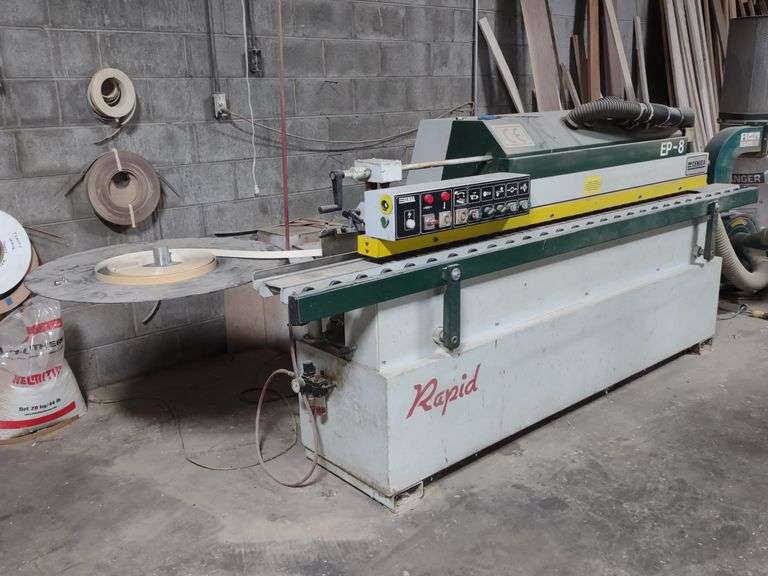Cehisa Rapid Edgebander Machine (Model EP-8) w/ Edge Bending Rolls ...