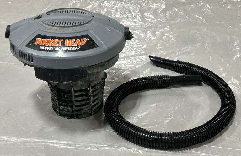 (EZ) Bucket Head 5 Gallon 1.75 Peak HP Wet Dry Vac Powerhead - Kraft ...