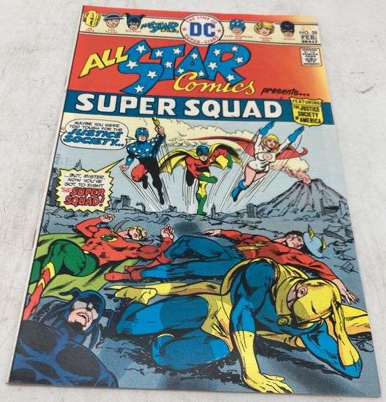(DE) DC All Star Comics Super Squad Featuring The Justice Society of ...