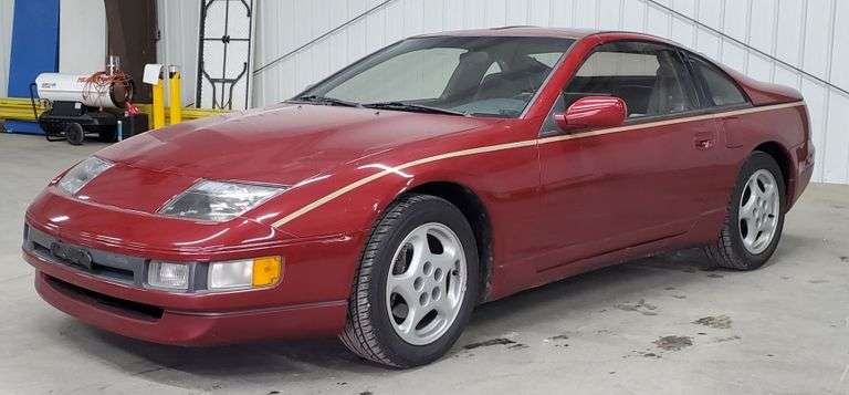 1990 Nissan 300ZX Maroon - Kraft Auction Service, LLC