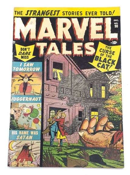 1950 Marvel Tales No. 98 Comic Book - Kraft Auction Service, LLC