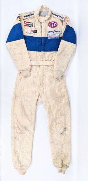 Larry Dickson Race Worn Simpson Uniform - Kraft Auction Service, LLC