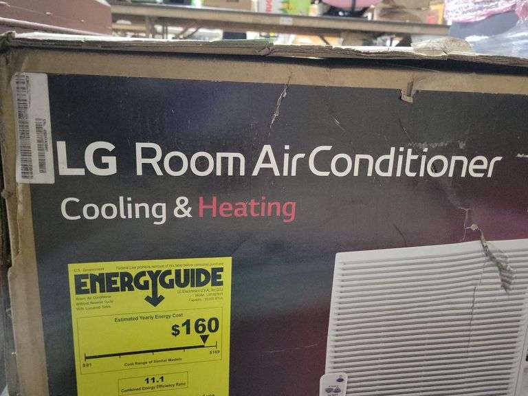 LG Room Air Conditioner Cooling And Heating Room Size 1000 Sq Ft 18,000 ...