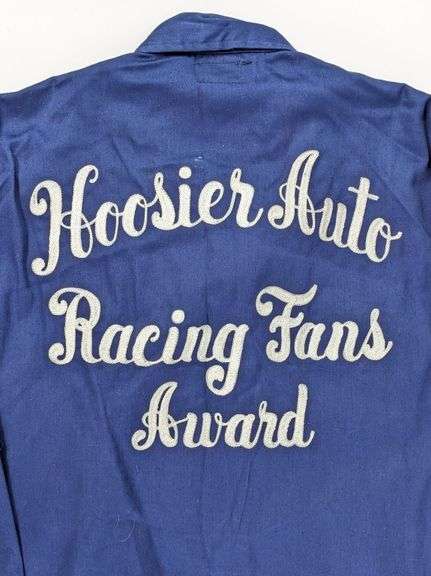 Johnny Rutherfords Hoosier Auto Racing Fans Jacket - Kraft Auction ...
