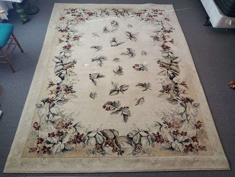 (H2) Area Rug, 94" W x 124" L - Kraft Auction Service, LLC