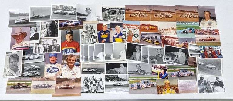 Racing Pictorial NASCAR Racing Photos Lot - Kraft Auction Service, LLC