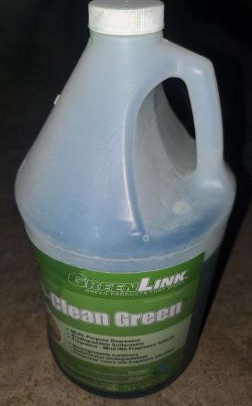 Zep Multi-Clean Green 1 Gallon Opened - Kraft Auction Service, LLC