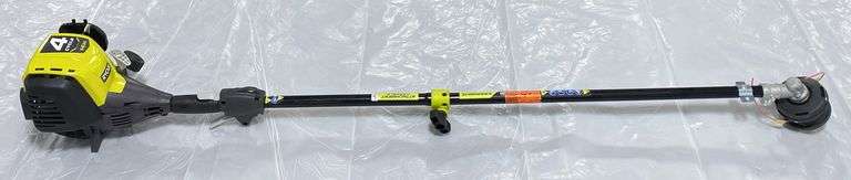 (CV) RYOBI 4-Stroke 30cc Gas Straight Shaft Trimmer - Kraft Auction ...
