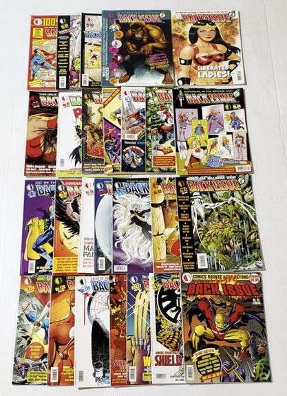 (26) Two Morrows Back Issue Comic Magazines - Kraft Auction Service, LLC