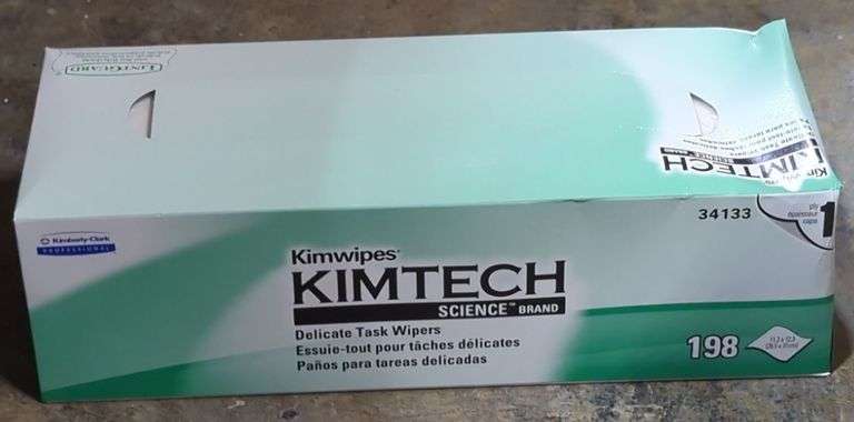 Kimwipes Kimtech Delicate Task Wipes 198 Per Box (15 Boxes Per Case ...