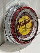 Custom Mopar Neon Clock - Kraft Auction Service, LLC
