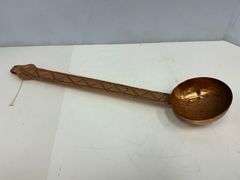 Vtg. Copper Ladles, Pot and More - Kraft Auction Service, LLC