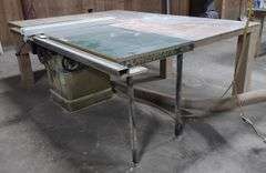 Powermatic Table Saw Station (Model 66)(96"×68"×34") - Kraft Auction ...