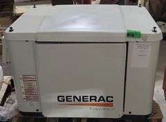 Generac PowerPact 6998 Automatic Standby Generator - Kraft Auction ...