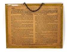 Vintage SST Barbers Union Shop Wall Card - Kraft Auction Service, LLC