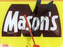 Restored Pam Mason's Root Beer Lighted Clock - Kraft Auction Service, LLC