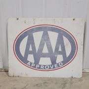 Vintage DST AAA Approved Advertising Sign - Kraft Auction Service, LLC