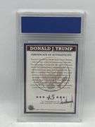 (LM) Graded 2024 Donald Trump Merrick Mint Card Gem Mint 10 - Kraft ...