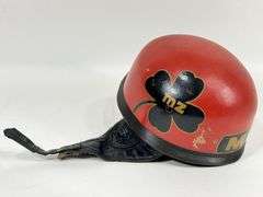 1950s-60s MZ Motorcycle TT Racing Helmet - Kraft Auction Service, LLC