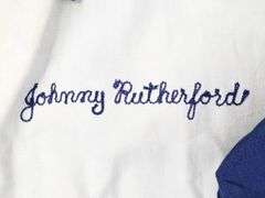 Johnny Rutherfords Hoosier Auto Racing Fans Jacket - Kraft Auction ...