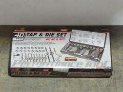 Performance Tool 40 PC Tap & Die Set (Model W4001DB). Bidding 1xtq ...