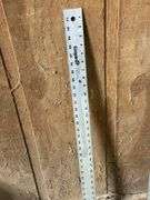 Empire Aluminum Ruler - Kraft Auction Service, LLC