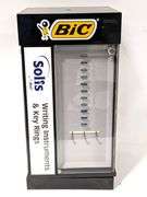 Bic Products 4-Sided Store Counter Display Cabinet - Kraft Auction ...