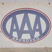Vintage DST AAA Approved Advertising Sign - Kraft Auction Service, LLC