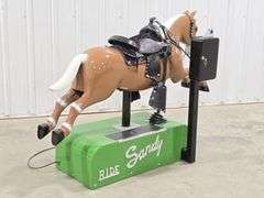 Vintage Restored "Sandy" Horse Kiddie Ride - Kraft Auction Service, LLC