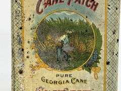 Early Black Americana In De Cane Patch Syrup Can - Kraft Auction ...