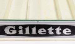 Vintage Gillette Razor Blades Counter Display - Kraft Auction Service, LLC