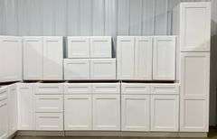 ARCADIA WHITE Premium Kitchen Cabinets - Kraft Auction Service, LLC