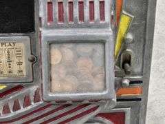 Vintage Jennings 1 Cent Little Duke Slot Machine - Kraft Auction ...