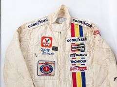 Larry Dickson Race Worn Simpson Uniform - Kraft Auction Service, LLC