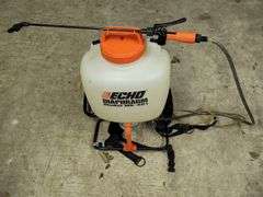(S) One Echo Backpack Sprayer And One 2 Gallon Scotts Portable Sprayer ...