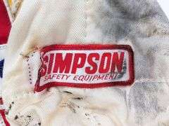 Larry Dickson Race Worn Simpson Uniform - Kraft Auction Service, LLC