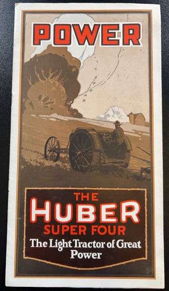 (AA) The Huber Super Four “Power” Catalog - Kraft Auction Service, LLC