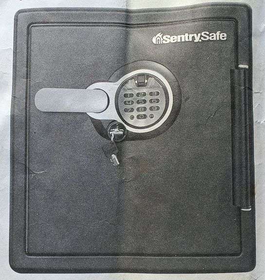 (FF) SentrySafe Water/Fire Resistant Safe With Fingerprint Scanner ...