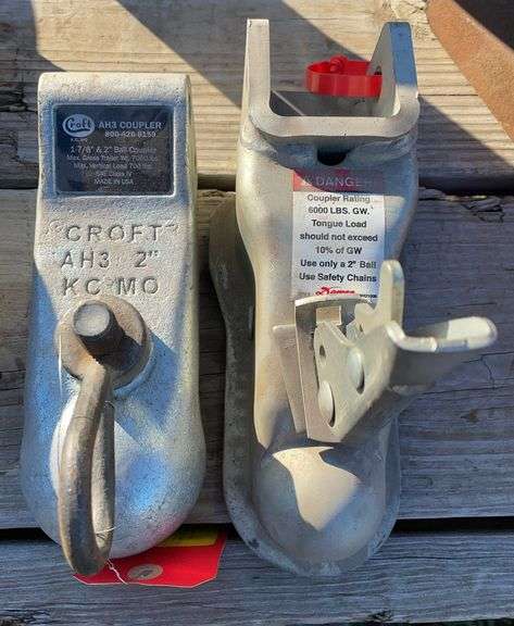 (CC) Croft AH3 Coupler & Demco Coupler - Kraft Auction Service, LLC