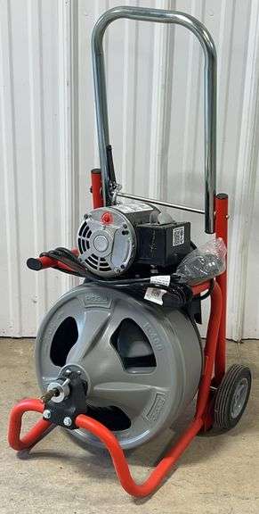 (CV) Ridgid K-400 Drain Cleaning Snake Auger Drum Machine - Kraft ...