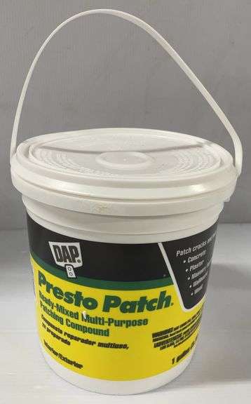 (ZZ) Presto Patch Multi-Purpose Patching Compound - Kraft Auction ...
